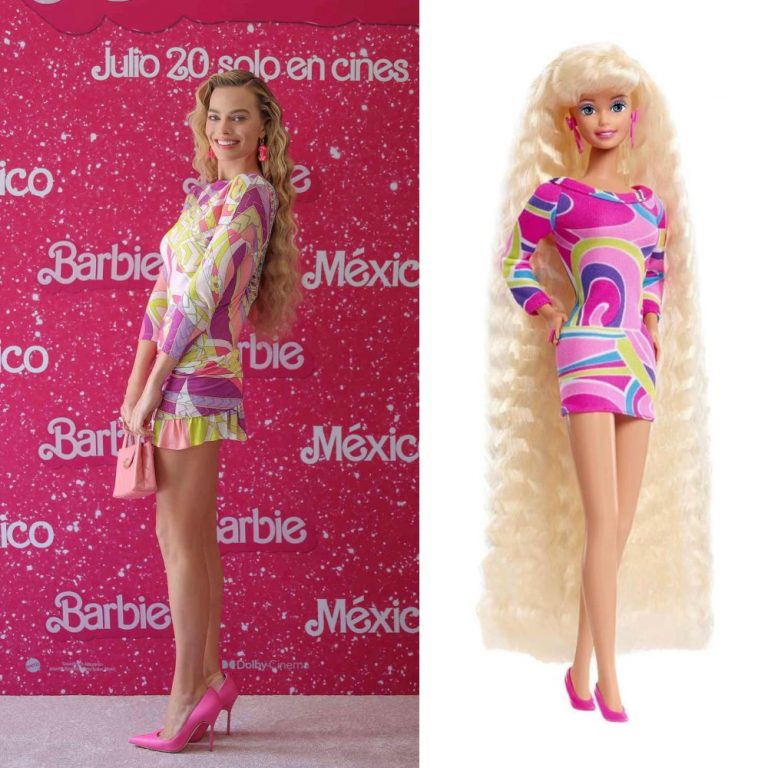 Margot Robbie 神还原经典 Barbie 娃娃造型 - Y-Zine