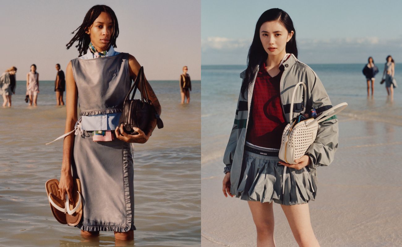 Miu Miu L’Été 2026 蓝色海岸与慵懒时尚交汇 | Y-ZINE